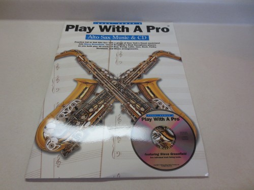 Bugs Bowers Play With a Pro Alto Sax Music & CD songbook Steve ...