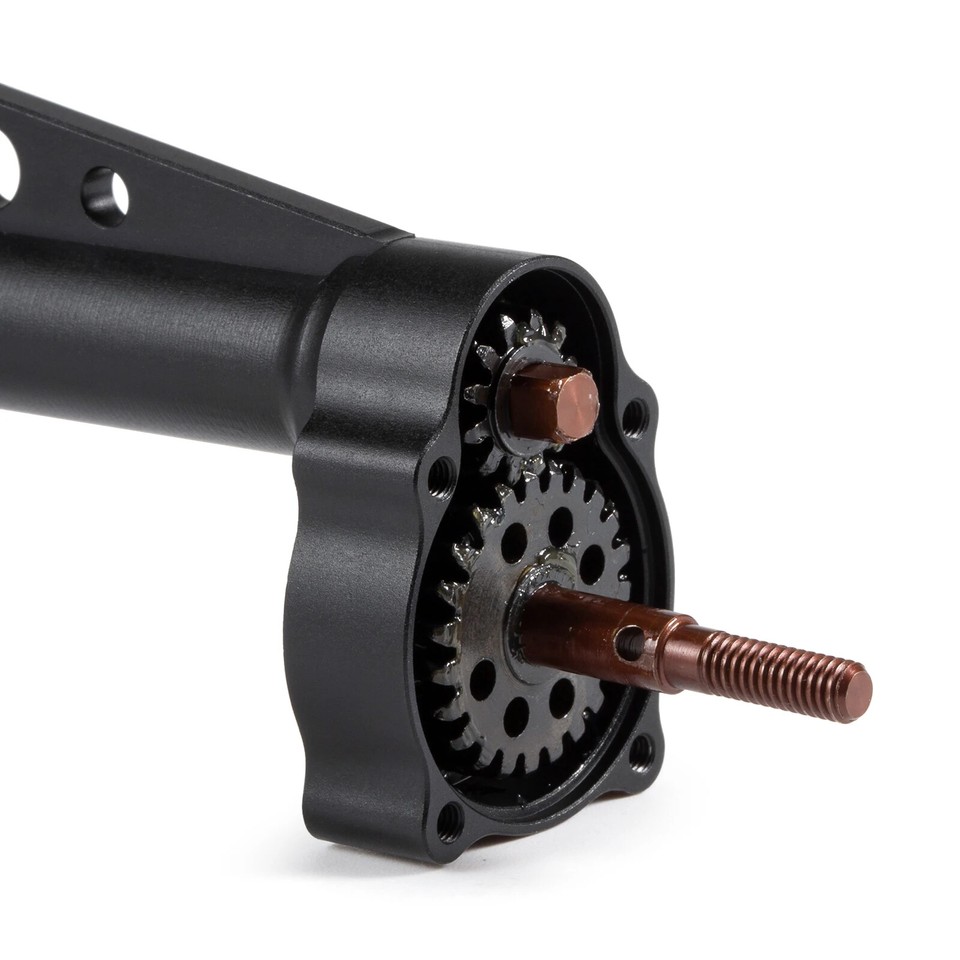 CP43 Offset Portal Axle w/ BTA Servo Mount for Axial Capra SCX10 III ...