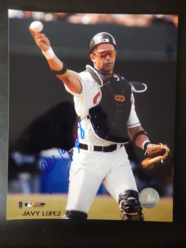 Javy Lopez Autographed 8" X 10" Photograph (#4) | eBay