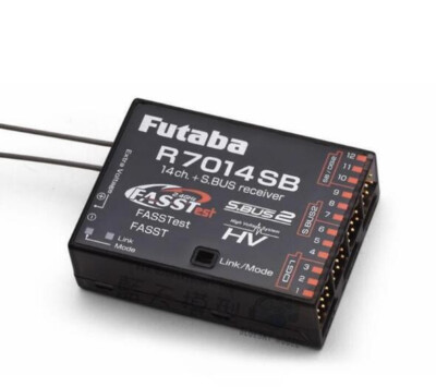 Futaba R7014SB 2.4GHz FASST FASSTest Full-range Receiver RX 14SG 18MZ ...
