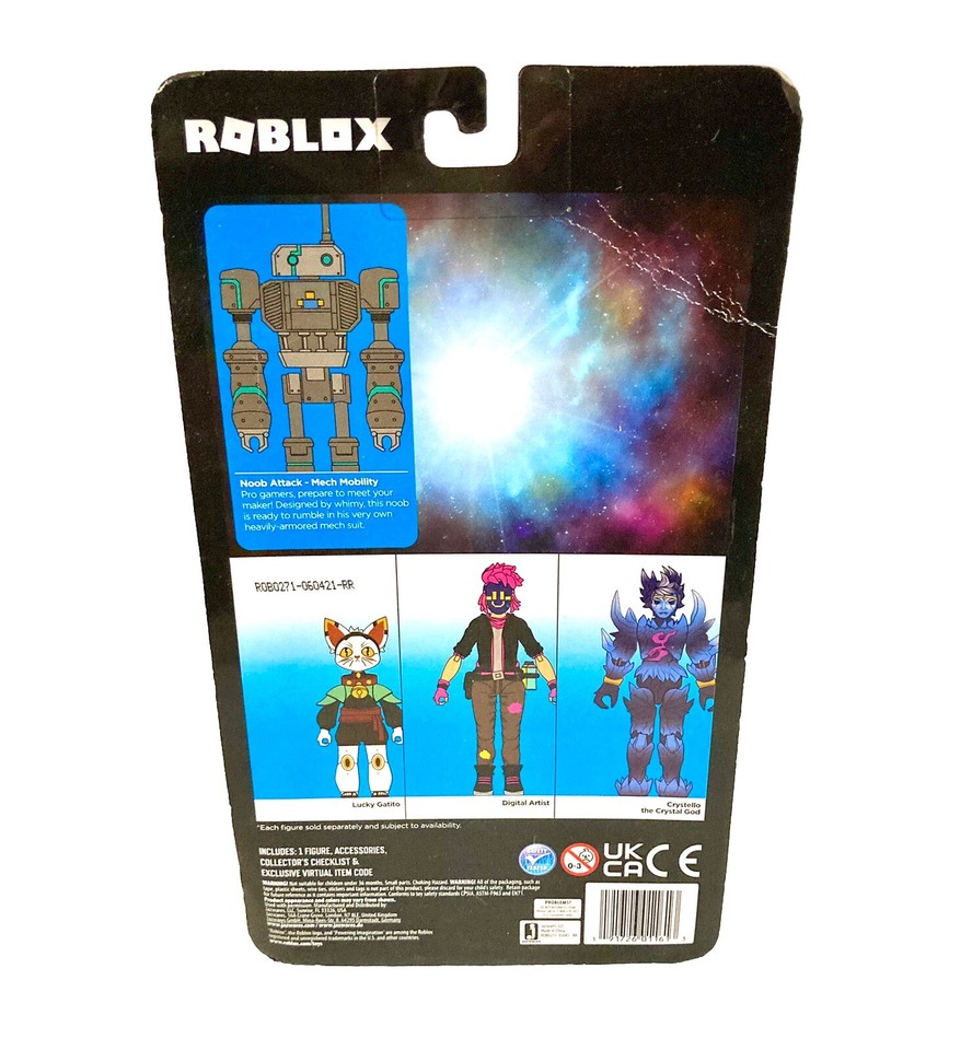 Jazwares Roblox Noob Attack Mech Mobility Action Figure W/O Exclusive ...