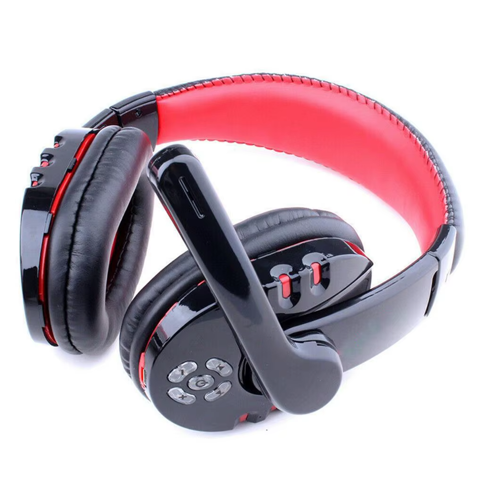 Wireless Multifunctional Gaming Headsets - Red & Black Bluetooth ...