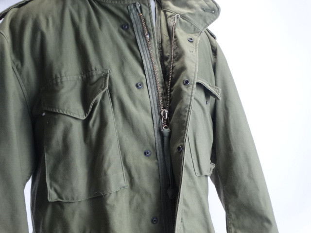 US Army Vietnam War Alpha M-65 Field Coat (OD) sz Large Regular | eBay