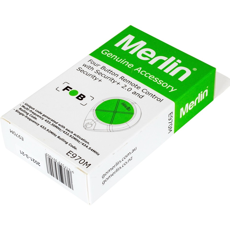 Garage Door Remote Control Chamberlain Vicway Merlin C945 Merlin ...