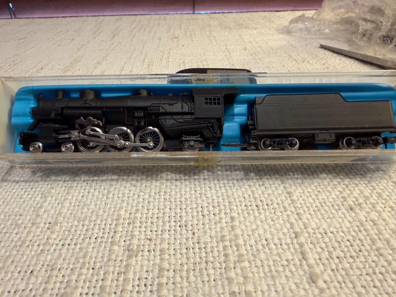 N -Scale Atlas/Rivarossi 2115 Undec 4-6-2 Pacific Steam Locomotive ...