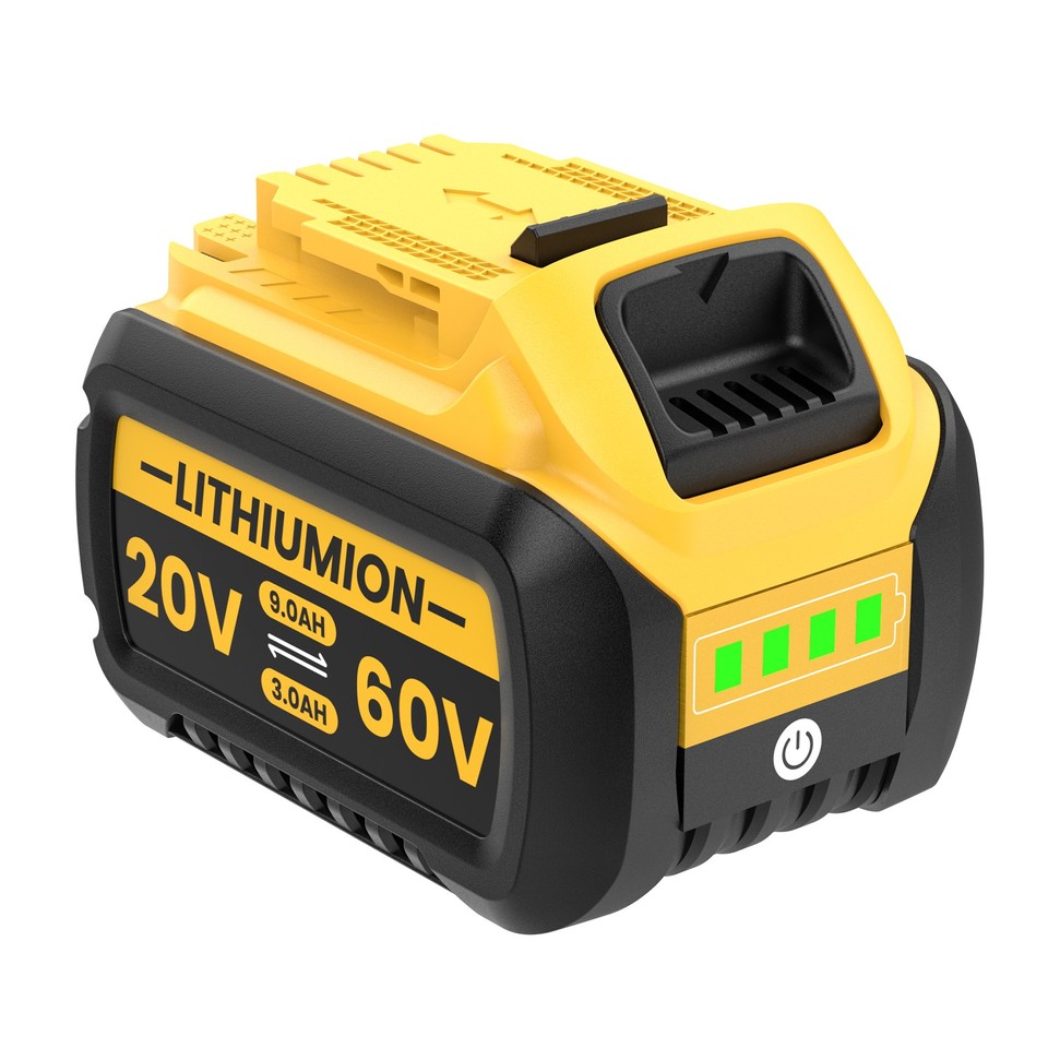 12.0Ah DCB609-2 For DEWALT DCB615 20V/60V MAX FLEXVOLT Li-Ion Battery ...