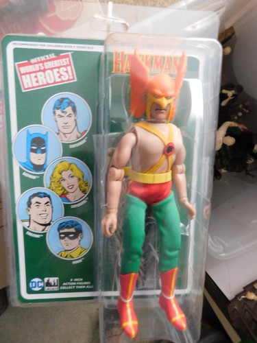 DC Comics FTC Mego Scale 8" Action Figures MIP Hawkman Sealed WGSH | eBay