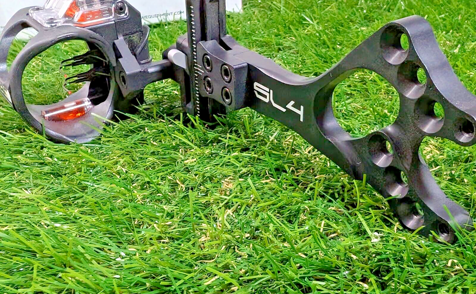 CBE-Custom Bow Equipment -SL4 4 Pin Hunting Sight Right hand .019" CBE-SL04-4-RH | eBay