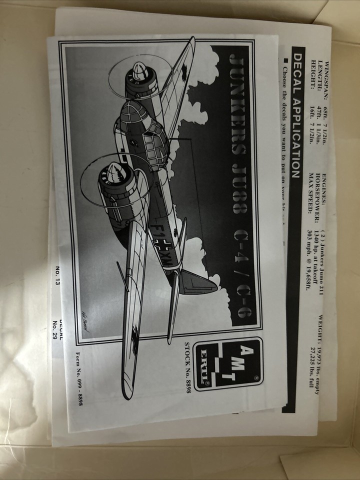 amt model airplane kits | eBay