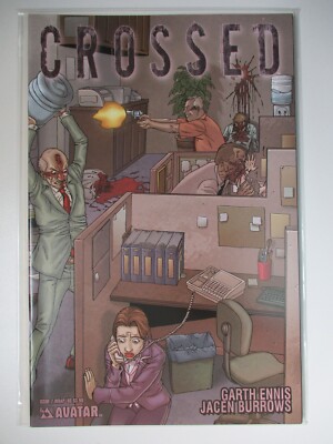 Crossed 7 wrap cover 2008 series Avatar Garth Ennis Jacen Burrows ...