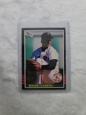 1985 Roger Clemens Rookie Card RC - Donruss 273 Good Condition | eBay
