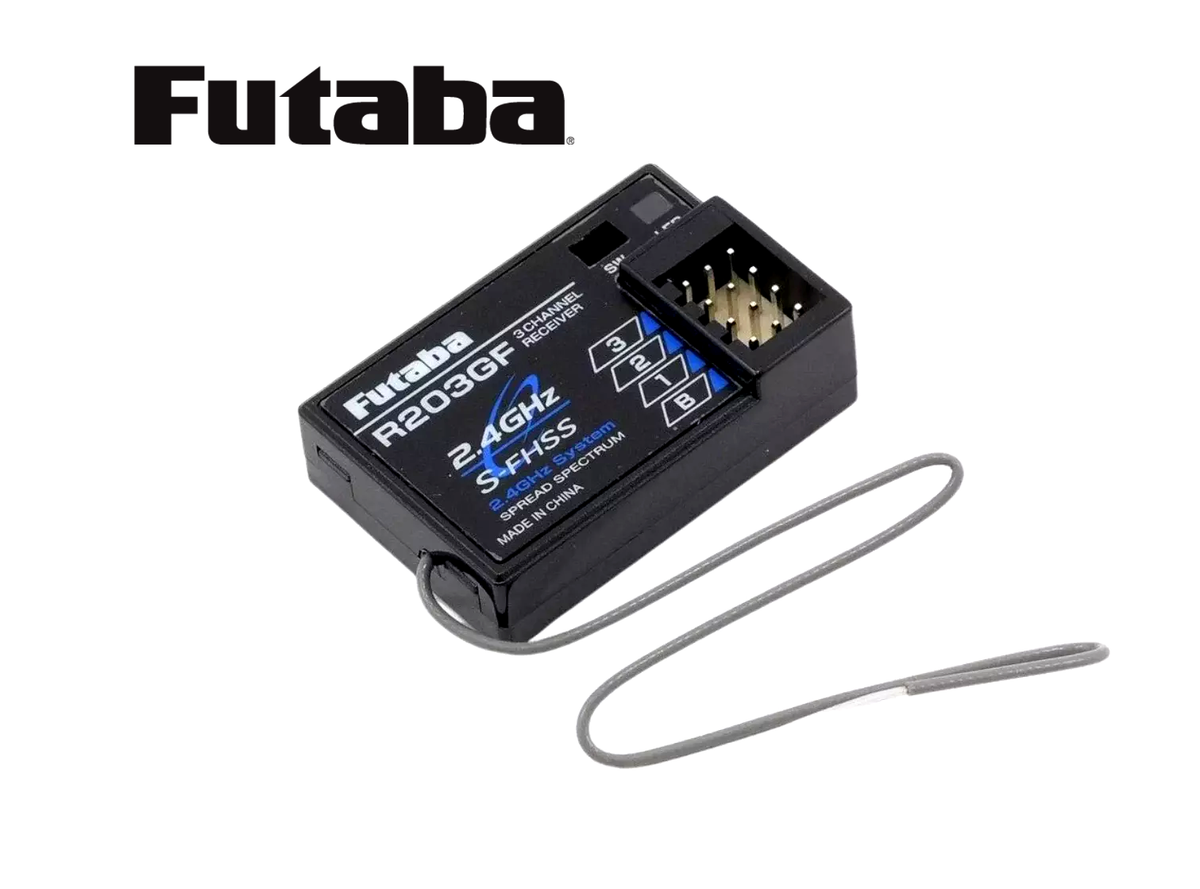 Futaba 3pv Futaba Receiver 3PV R203GF/TR RC System - T-FHSS 2.4GHz ...