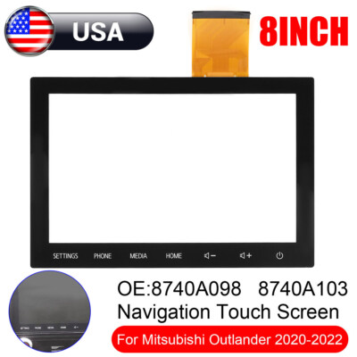 For Mitsubishi Outlander 2020-2022 8" Touch Screen NAV 8740A098 ...