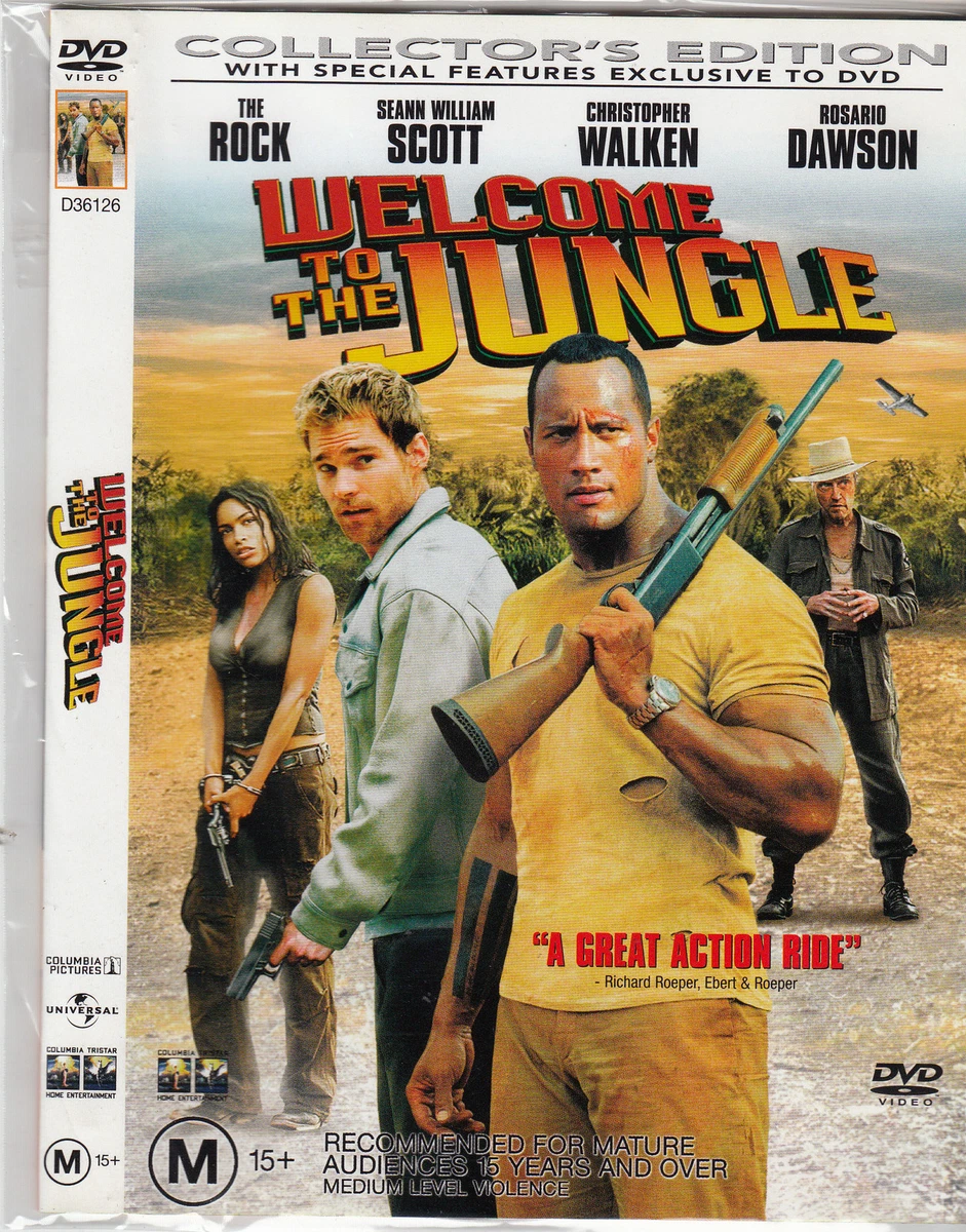Welcome To The Jungle Movie Dvd Cover