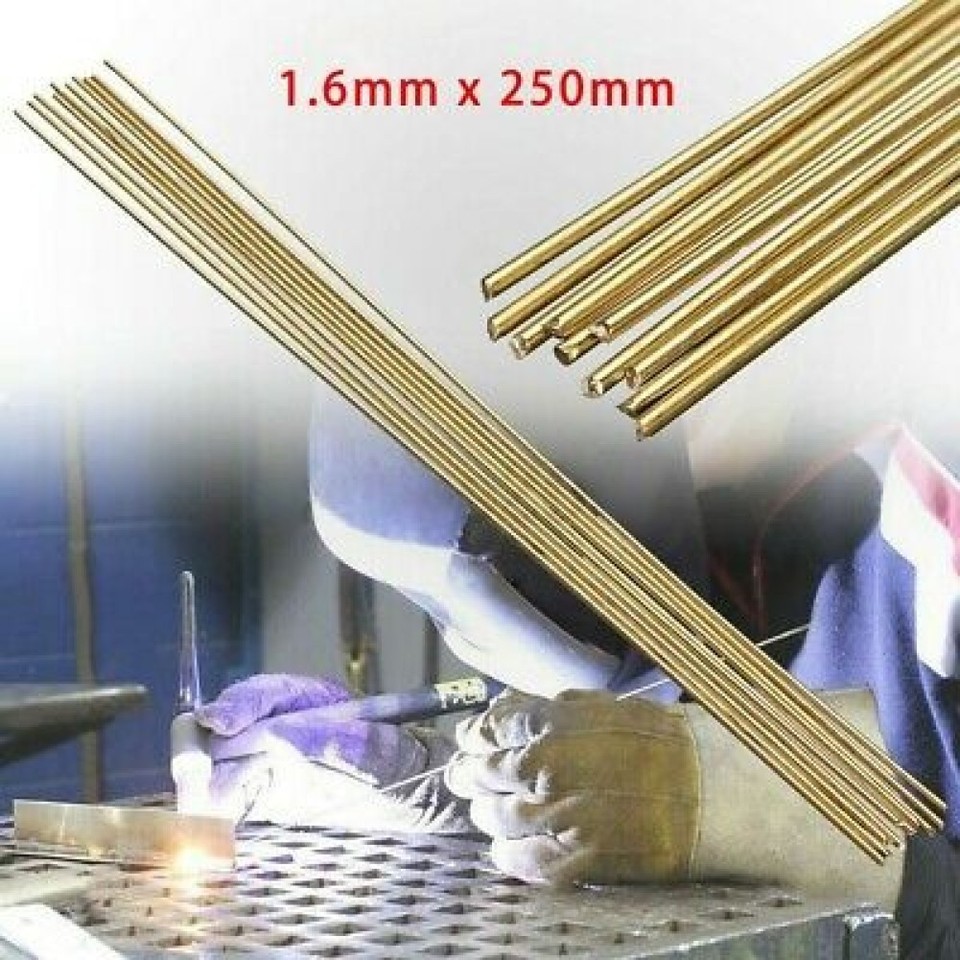 Hot Sale Brass Welding Wire Brass Welding Rod 10 PCS Solution Set Tool ...
