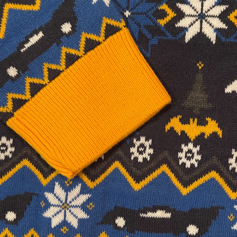 DC Batman XL Ugly Christmas Holiday Sweater New With Tags | eBay