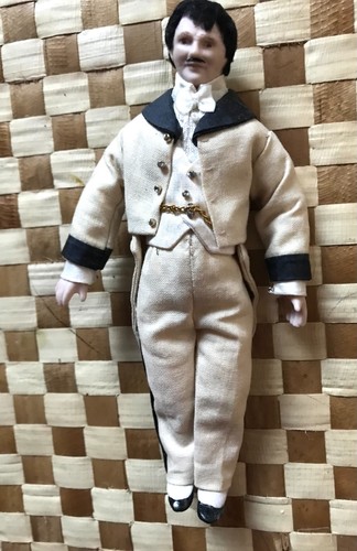 Dolls house 1:12th Regency male figure H15cms | eBay UK