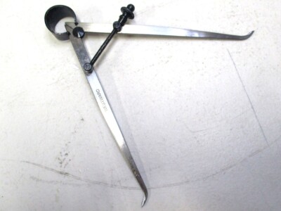 (40L730) 0.6" - 6-1/2" Steel Flat Leg Inside Spring Caliper | eBay