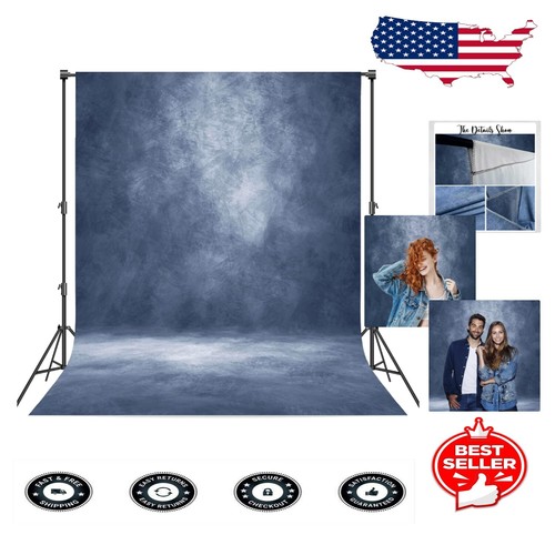 8'x12' Dark Blue Polyester Photography Backdrop for Professional ...