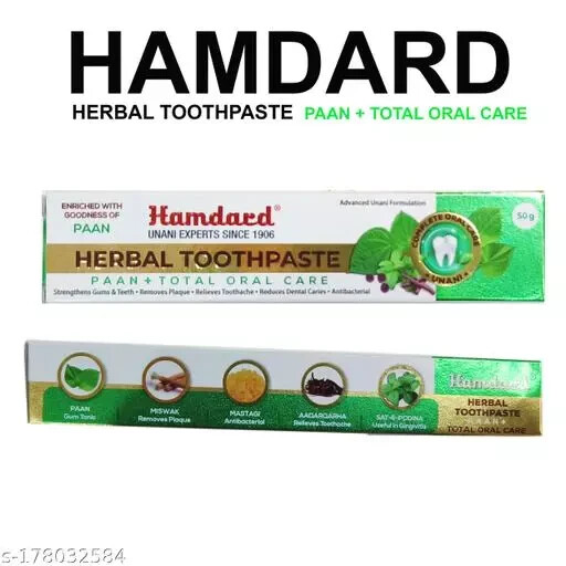 Hamdard Herbal Toothpaste Paan + Total Oral Care 50GM X 06 PACK | eBay