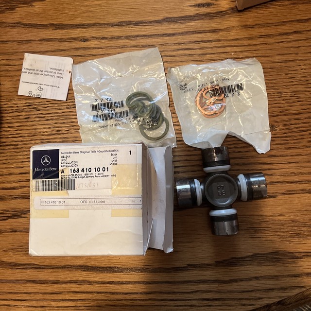 MERCEDES-BENZ ML W163 PROPELLER SHAFT JOINT A1634101001 OEM for sale ...