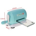 Mini Die Cutting Machine With Cutting Pads For DIY Scrapbooking Paper ...