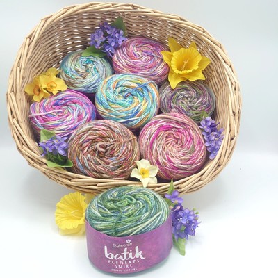 Stylecraft Batik Elements Swirl DK Variegated Knitting Crochet Yarn ...