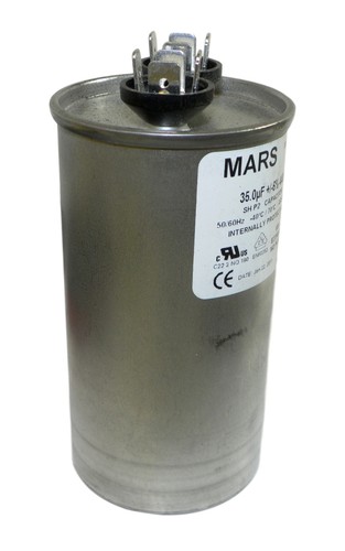 MARS 12243 35.0 uF +/-6% 440 VAC/B Motor Run Capacitor 50/60Hz | eBay