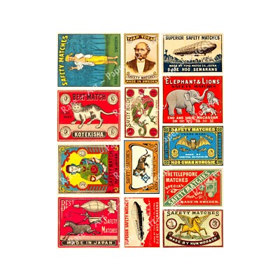 Vintage Label Art & Advertising - Clip Art, Collage, Altered Arts ...