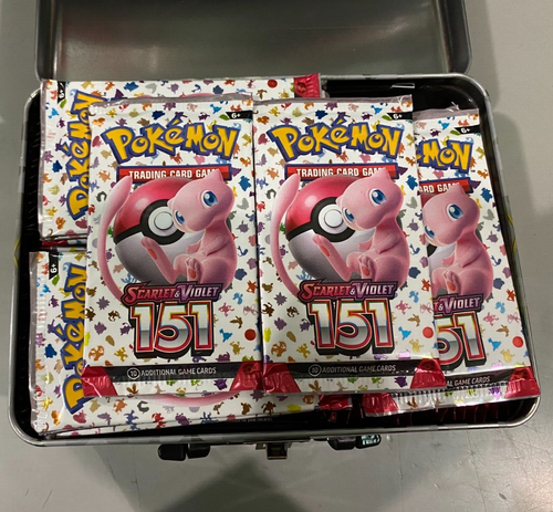 72 x Pokemon TCG 151 Booster Packs Factory Sealed & Tin | eBay
