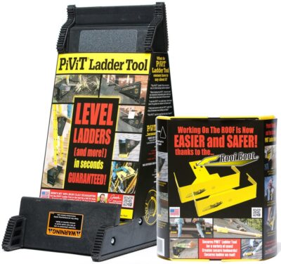 Ladder Pivit Tool and 1 Pair of Roof Boots - Ultimate Roofing Tool ...