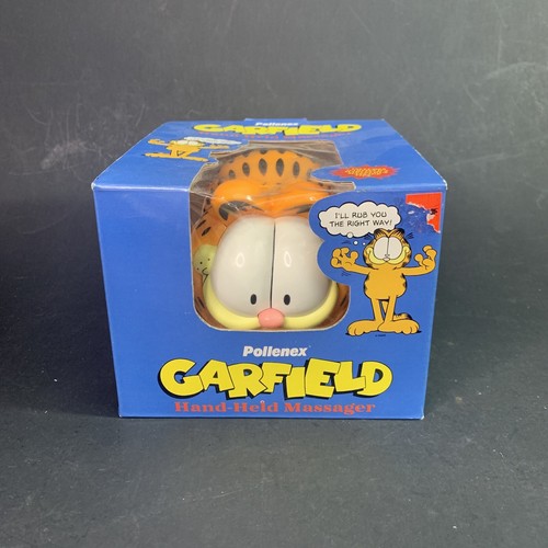 Pollenex Garfield Hand-Held Massager Vintage 80s 90s NEW IN BOX ...