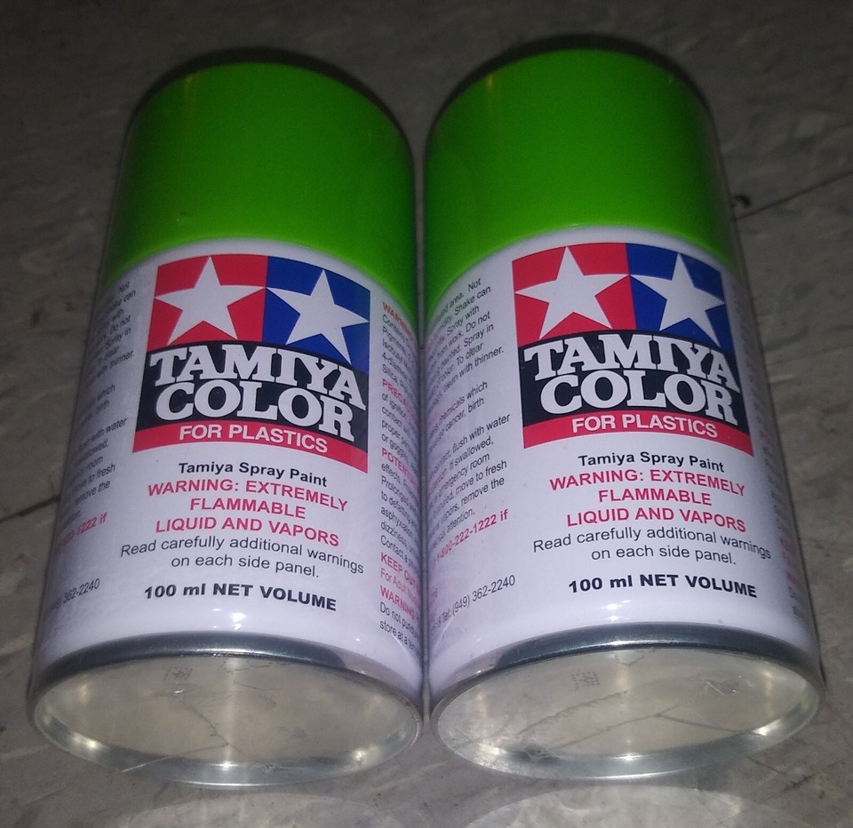 2-Tamiya TS-22 Light Green 3 oz Spray Lacquer Paint 85022 New Sealed | eBay