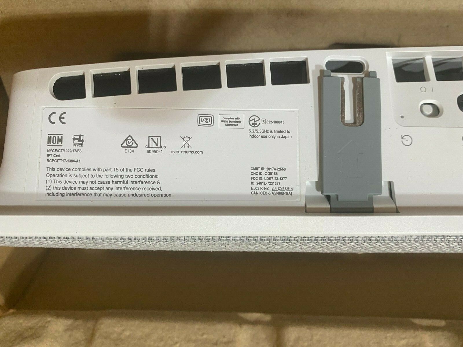 Cisco TTC7-23 Conference Webex Room Kit CS-KIT-S-UNIT | PID# 68-101405 ...