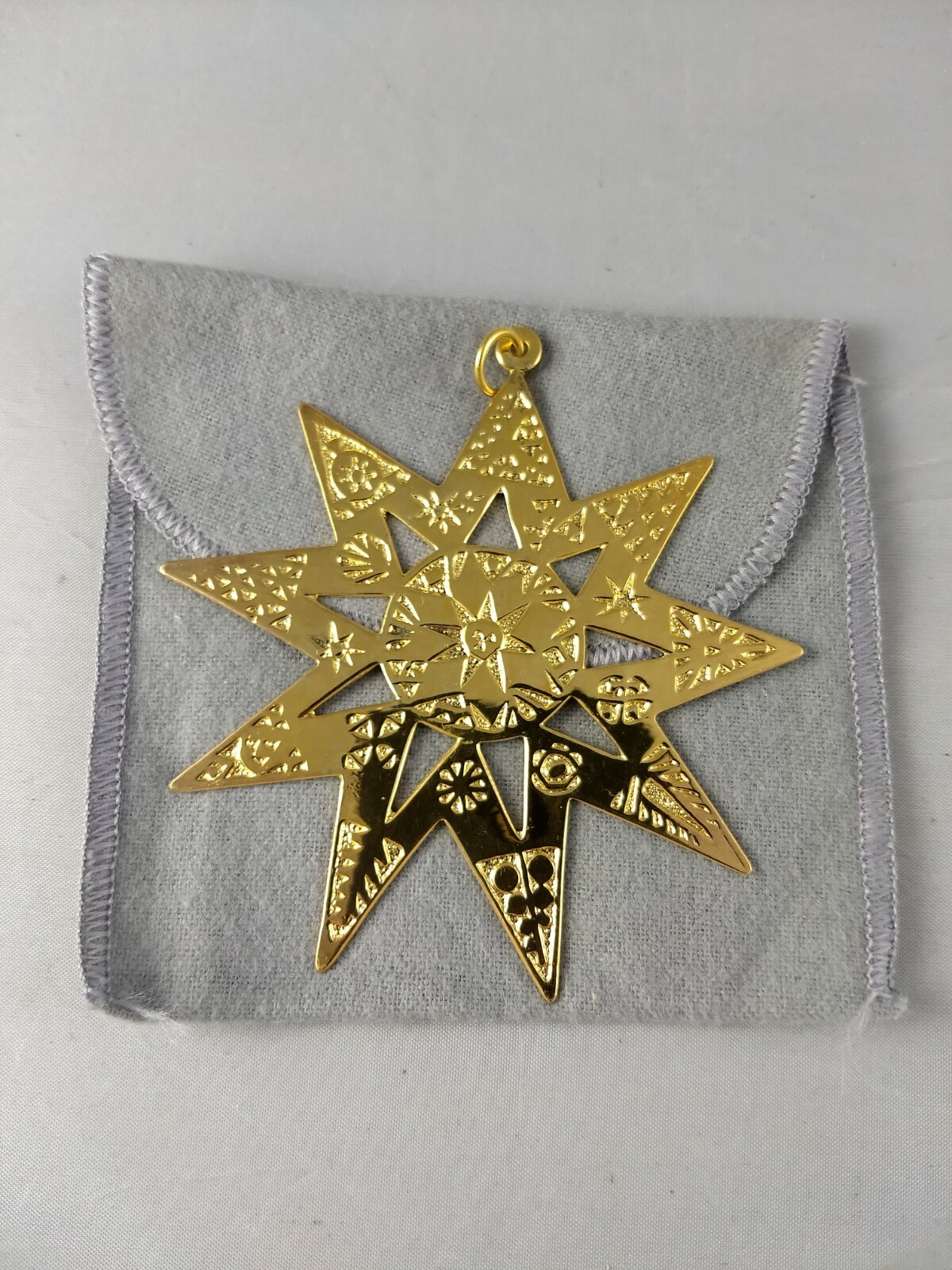MMA 1972 (1st) Sterling Silver Star Christmas Ornament, Unused ...