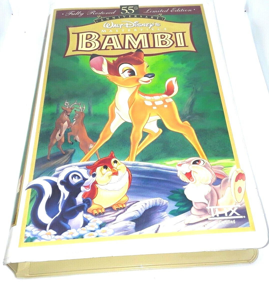 Disney VHS Bambi 55th Anniversary www.ugel01ep.gob.pe
