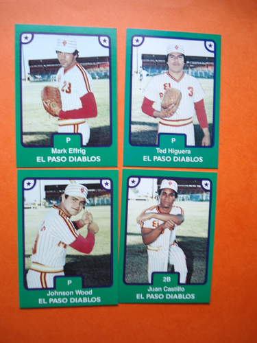 1984 TCMA Baseball Minors Team set - complete - El Paso Diablos - 25 ...