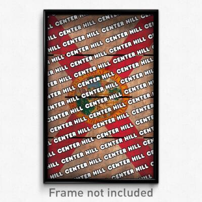 Center Hill Florida Poster (FL City Souvenir 11x17 Town Print) | eBay