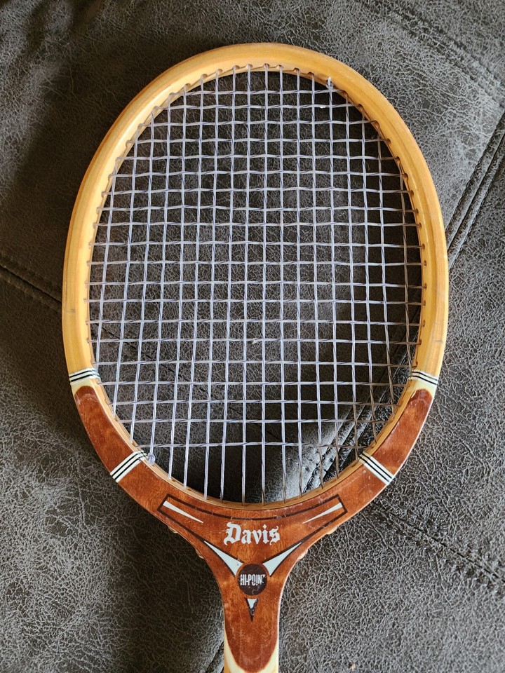 Vintage Davis HI-Point TAD Tennis Racket | eBay