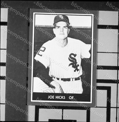 Joe Hicks Chicago White Sox Medium Frame Negative - Jim Rowe Archive ...