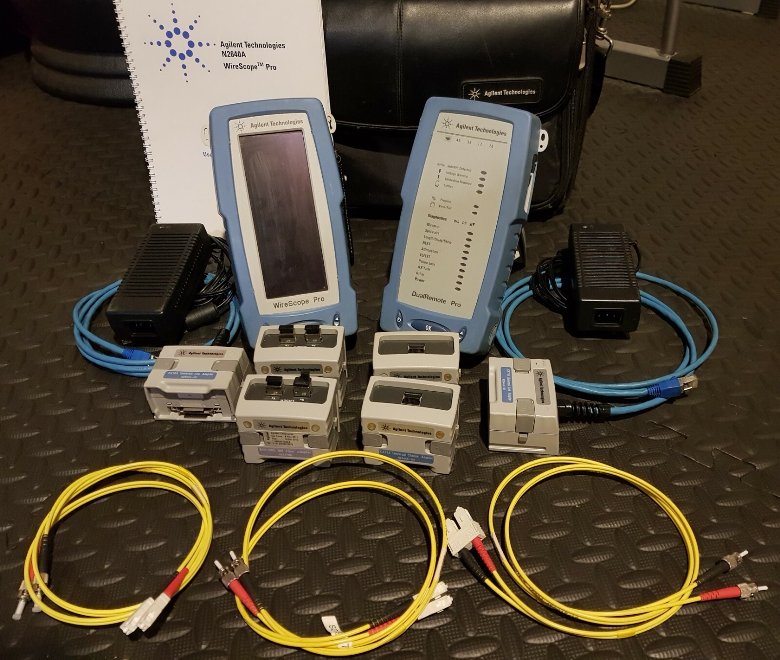WireScope PRO Cat 6, MM, Cable Certifier & Tester. Best Price worldwide ...