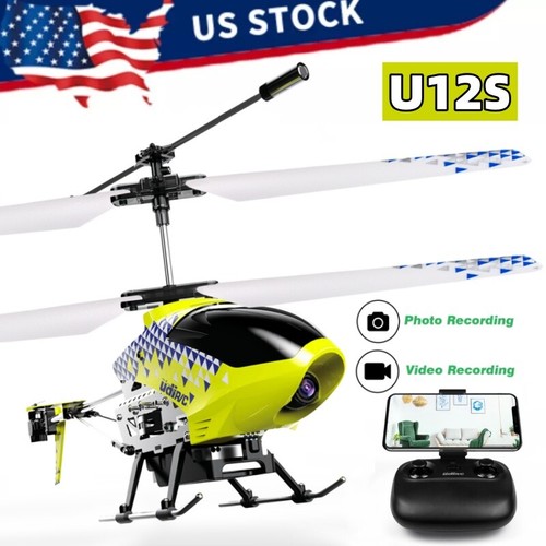 Cheerwing U12S Mini RC Helicopter Camera Remote Control Helicopter Toy ...