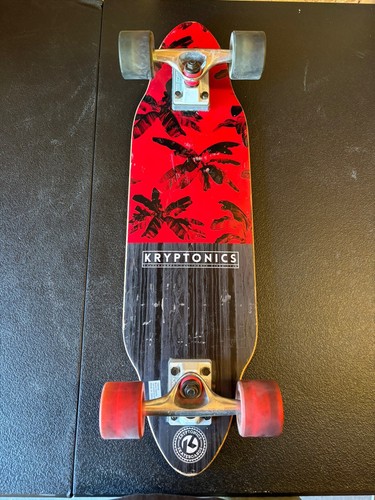 Kryptonics Skateboard 28 Inch Vintage Red Black Excellent Condition | eBay