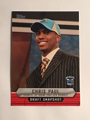2009-10 Topps Chris Paul Draft Snapshot #DS-CP | eBay