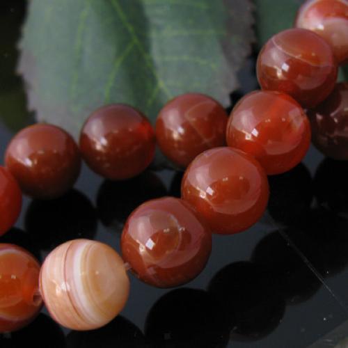 10mm Red Sardonyx Gemstone Loose Beads14\\\" Agate Round DIY | eBay