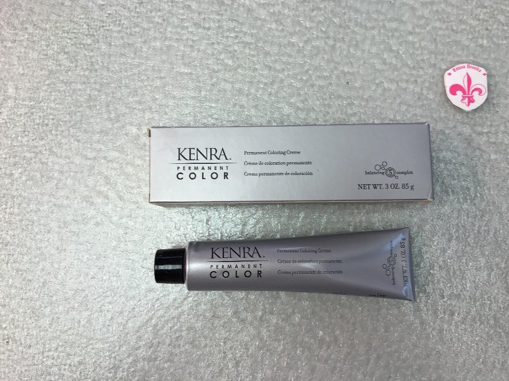 Kenra PERMANENT Color Hair Coloring Cream 3oz 5GB Light Brown Gold ...
