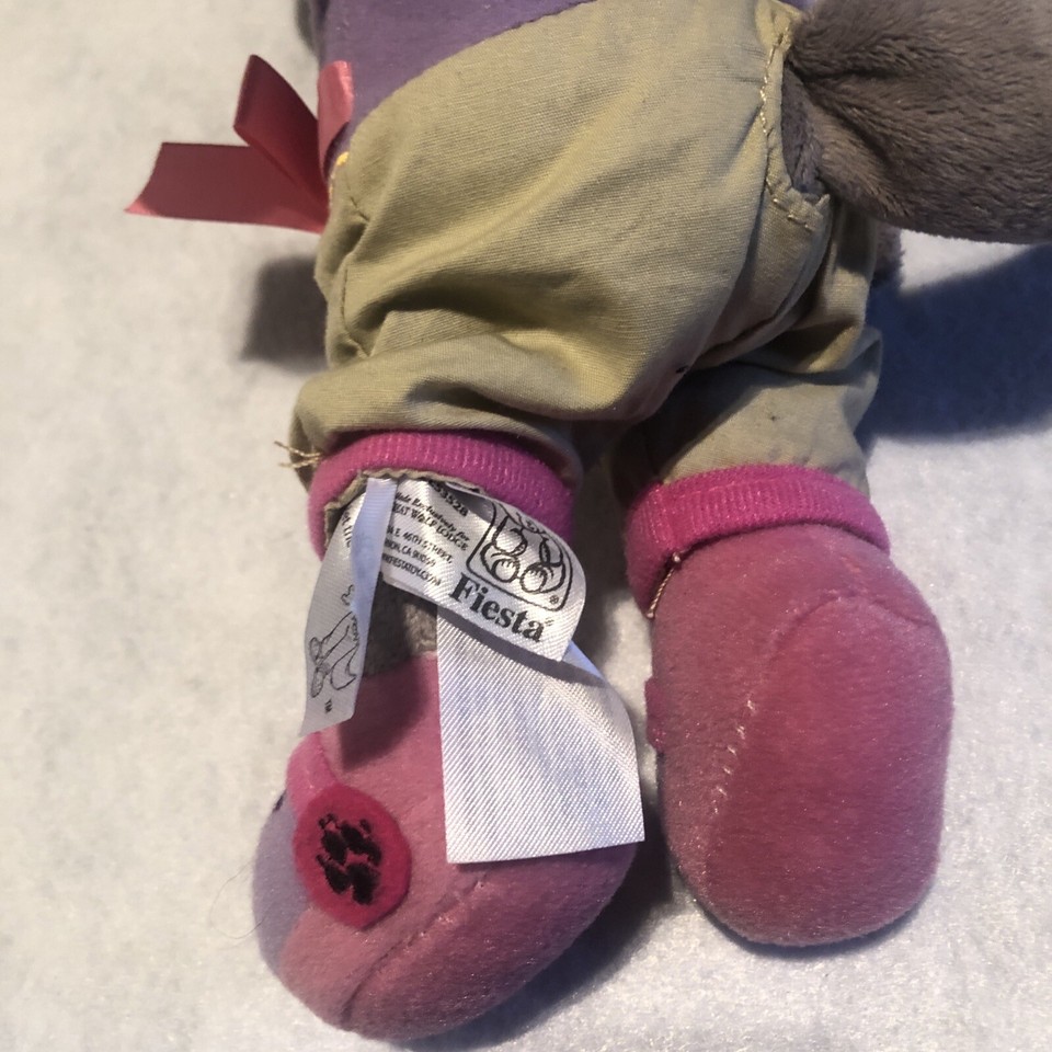 Fiesta Violet The Wolf Plush Stuffed Animal 11 Inch With Outfit Ice ...