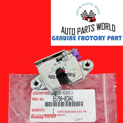 NEW GENUINE OEM TOYOTA 2007-2021 TUNDRA LEFT REAR TAILGATE LOCK 65790 ...