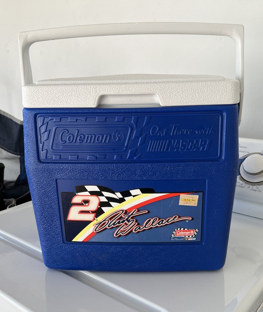 NOS Coleman 5274 Rusty Wallace Race Racing Out There With NASCAR Cooler ...