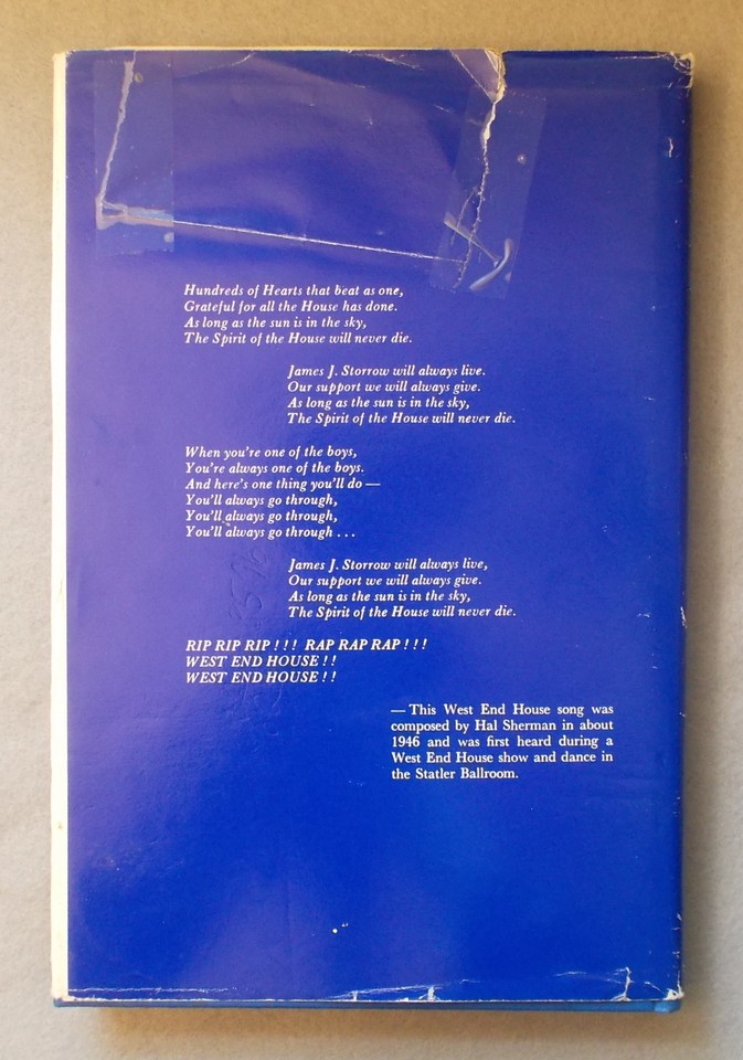 HISTORY OF WEST END HOUSE 1906-1981 by Reed Ueda BOSTON | eBay